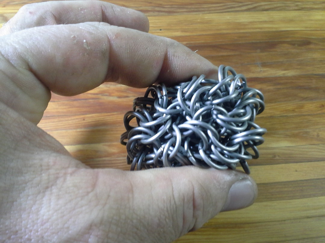 Chain Mail Stress Ball Stainless Steel Executive Desk Toy - Free ...
