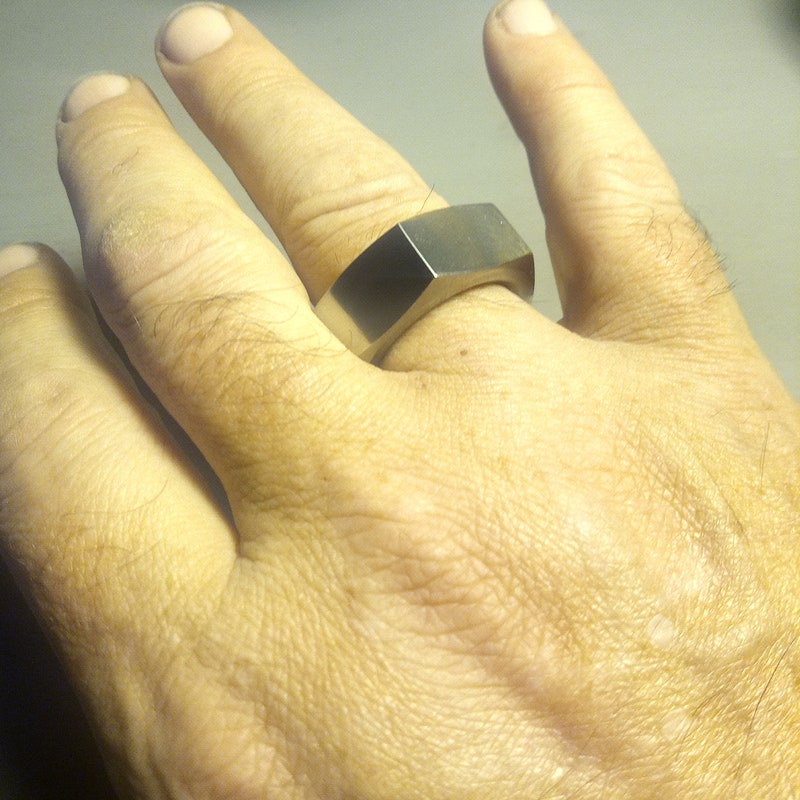 Hex Nut Ring - Etsy
