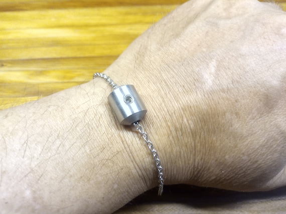 Hex Key Collar Lock Bright or Black Stainless With Pass-thru - Etsy