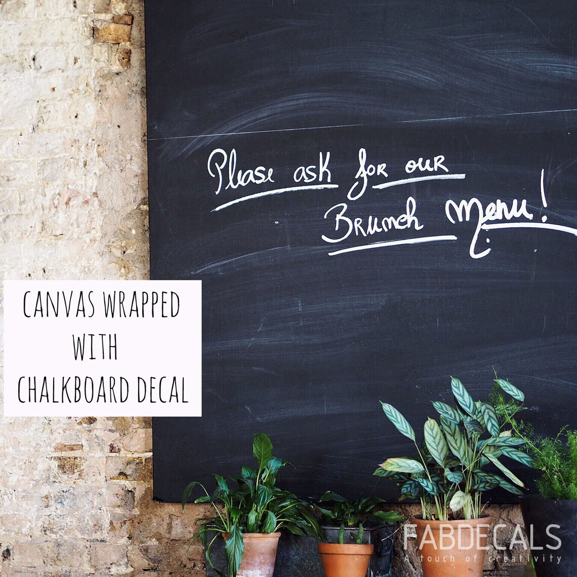 Chalkboard Wall Decal Office Wall Decor Chalkboard Sheet - Etsy