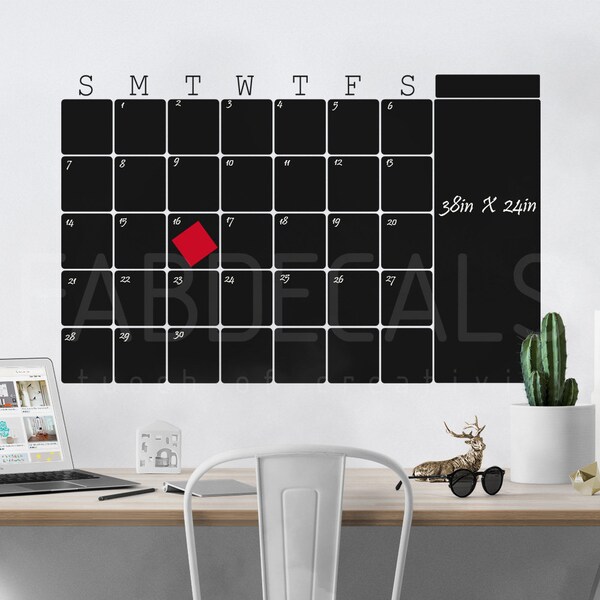 Vinyl Calendar - Etsy