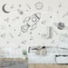 Outer Space Wall Decals Kid's Bedroom Space Vinyl Decal - Etsy