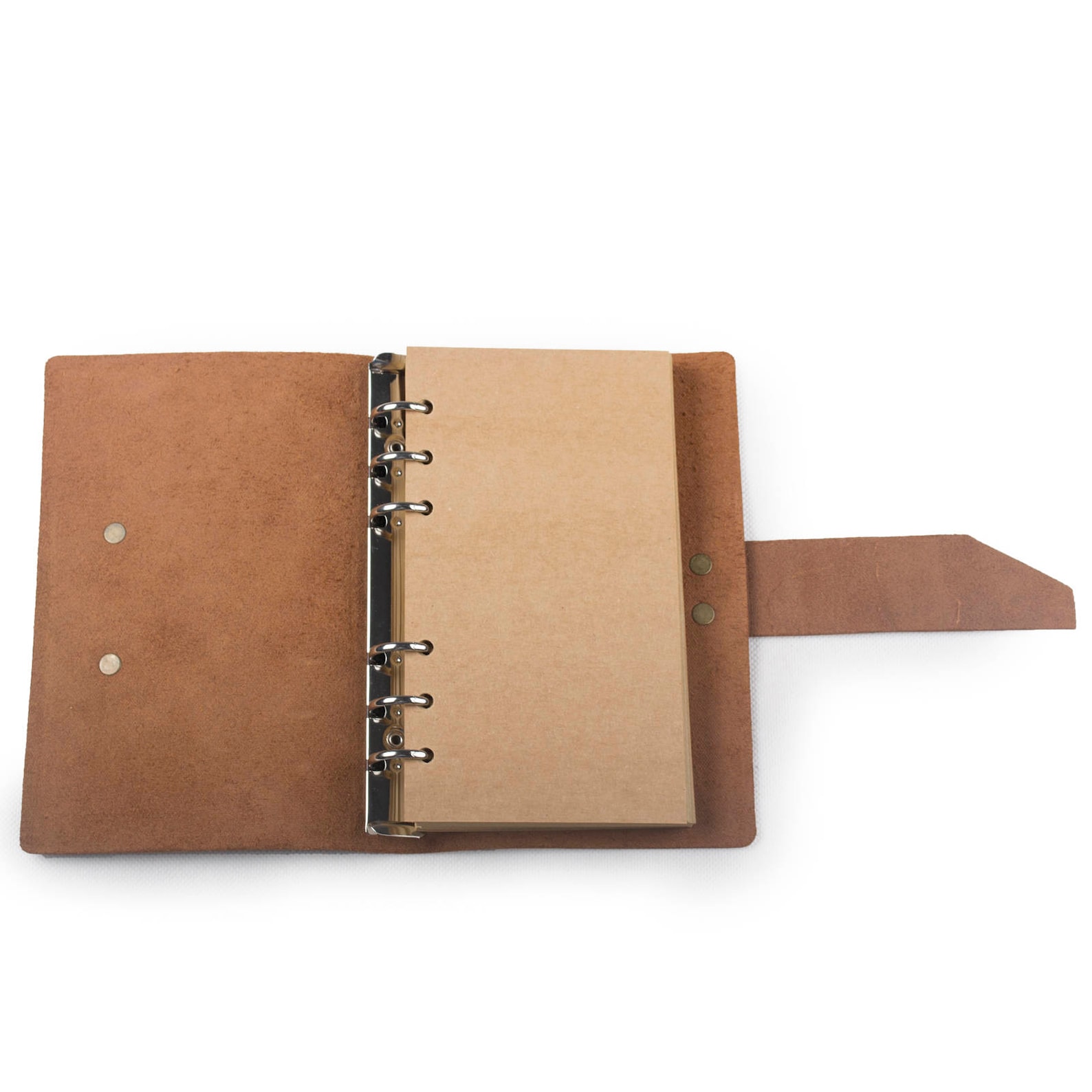 Small Simple Classic Genuine Leather Journal Notebook with | Etsy