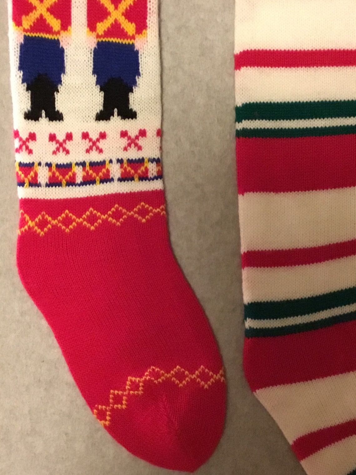 Lot of 2 80s 90s Machine Knit Soldier Boy Soldiers Nutcracker - Etsy