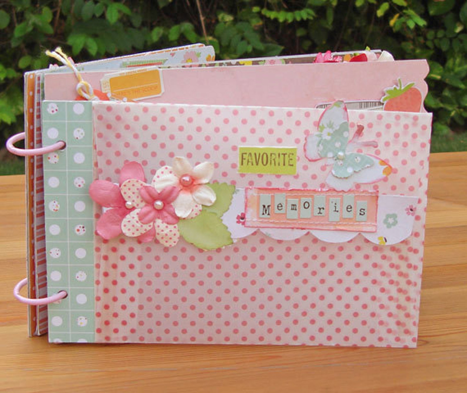 Mini Scrapbook Album Handmade Mini Album Srapbook Album Etsy