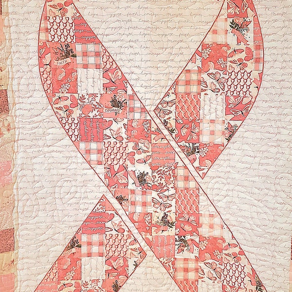 Breast Cancer Quilt - Etsy