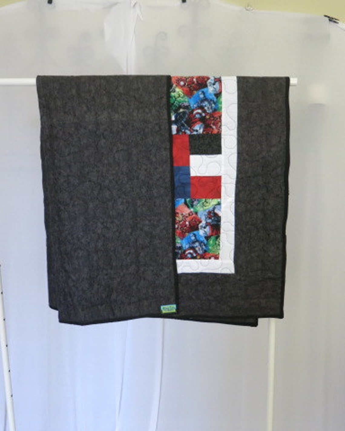 Marvel Comics Super Hero Quilt. Iron Man, Hulk and Captain America - Etsy