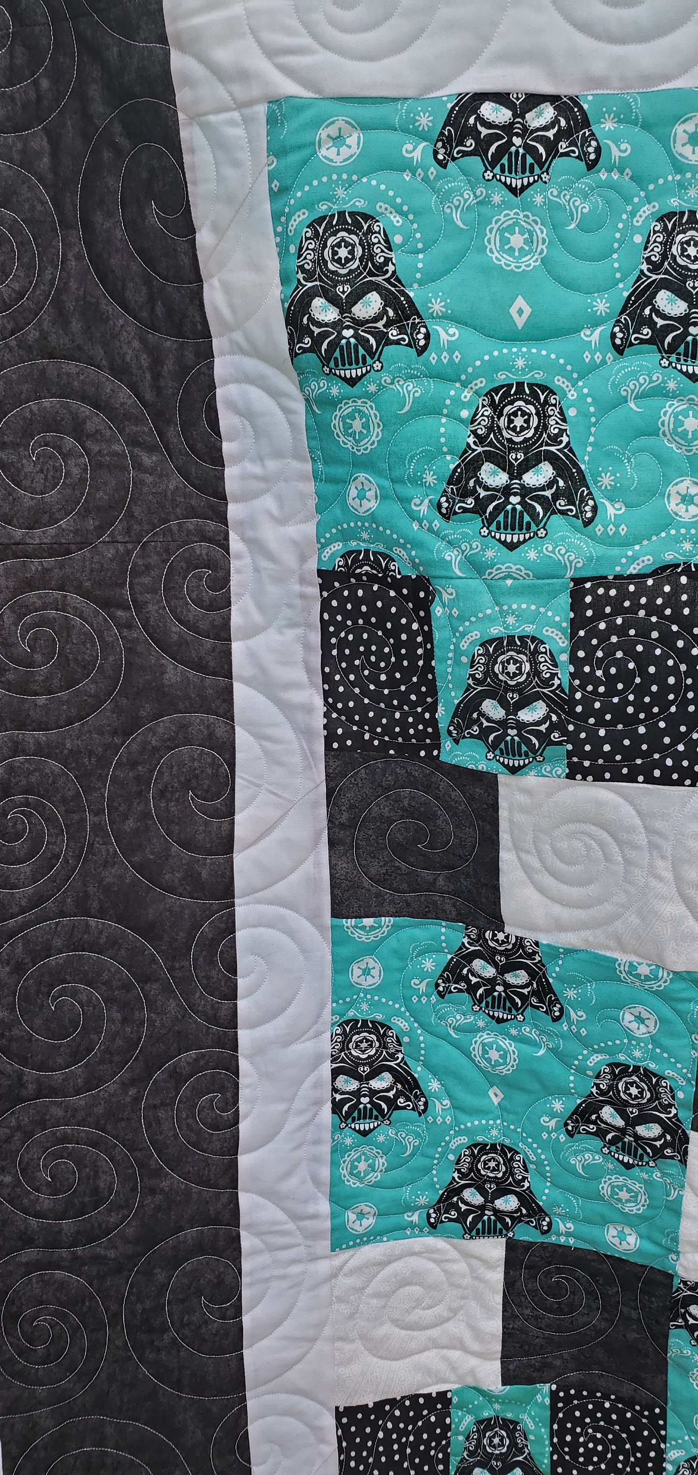 DARTH VADER Star Wars Quilt - Etsy