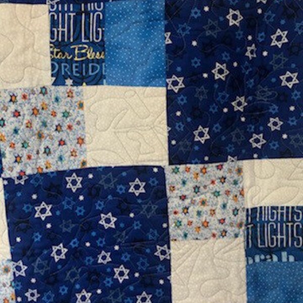 Hanukkah Quilt - Etsy