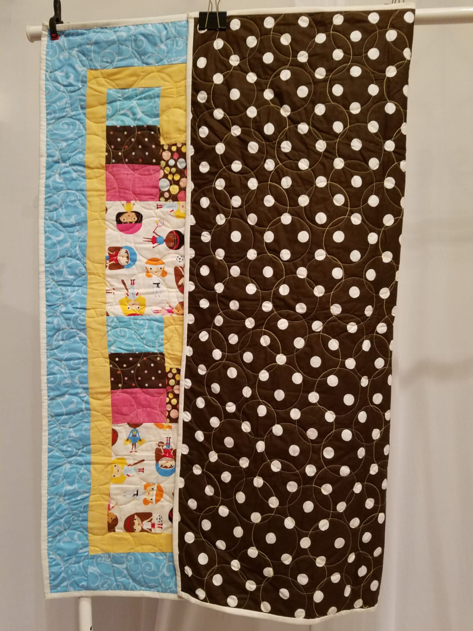 GIRLS SPORT QUILT - Etsy