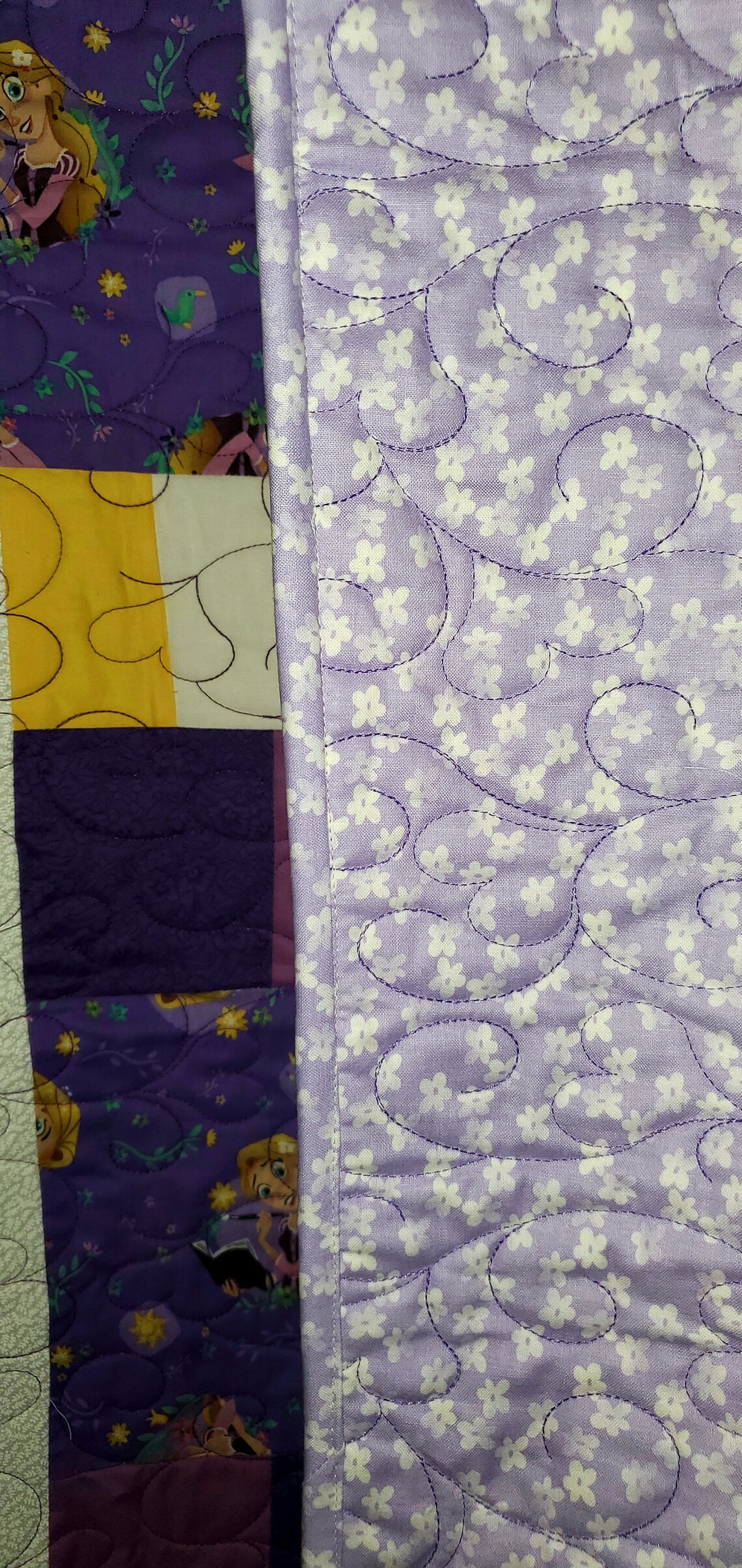 Tangled / Rapunzel Quilt - Etsy