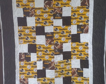 Pittsburgh Steelers Full Size Quilt - Etsy