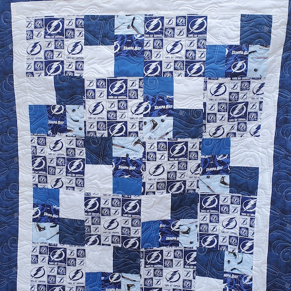 Hockey Quilt - Etsy