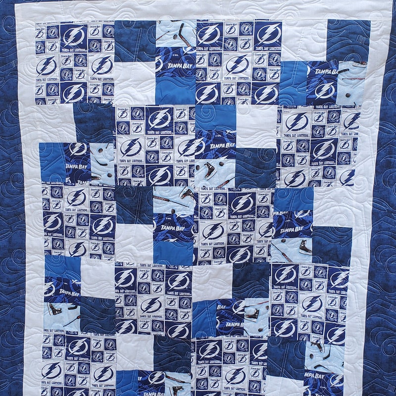 Hockey Quilt - Etsy