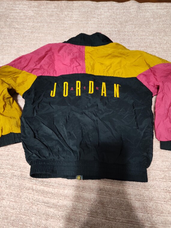 Rare Vintage 1990's Nike Air Jordan Jacket Windbreake… - Gem