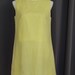 Vintage Yellow 60s Mini Dress Small - Etsy