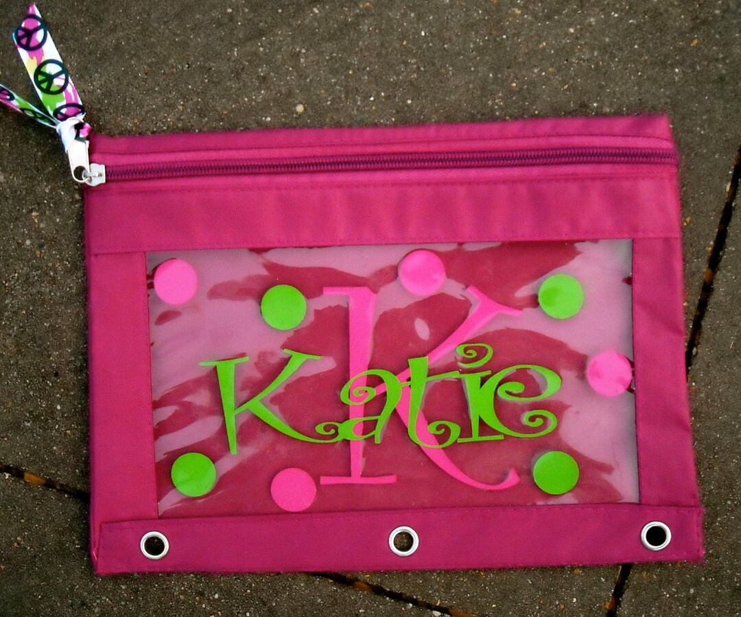 Personalized Pencil Pouch - Etsy