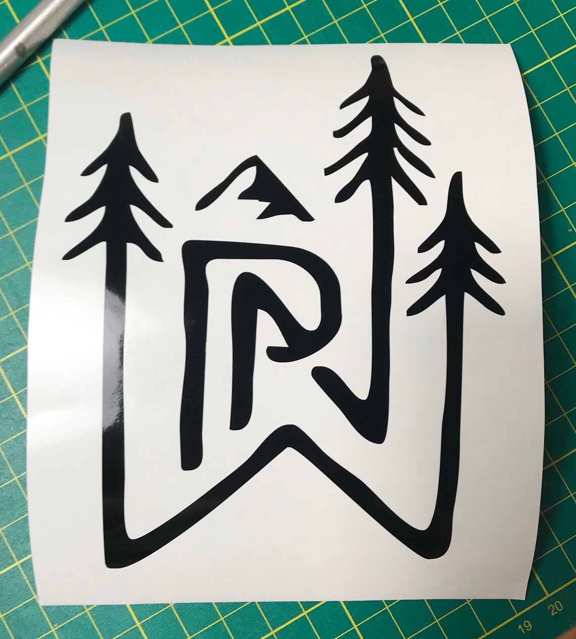 Pacific Northwest PNW Forest Decal | Etsy