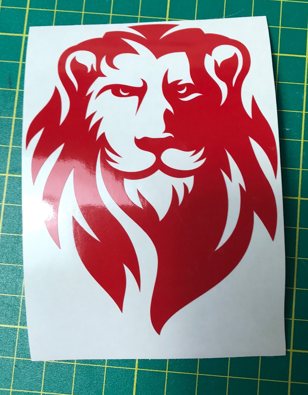 Regal Red LION Decal/ Truck Sticker - Etsy