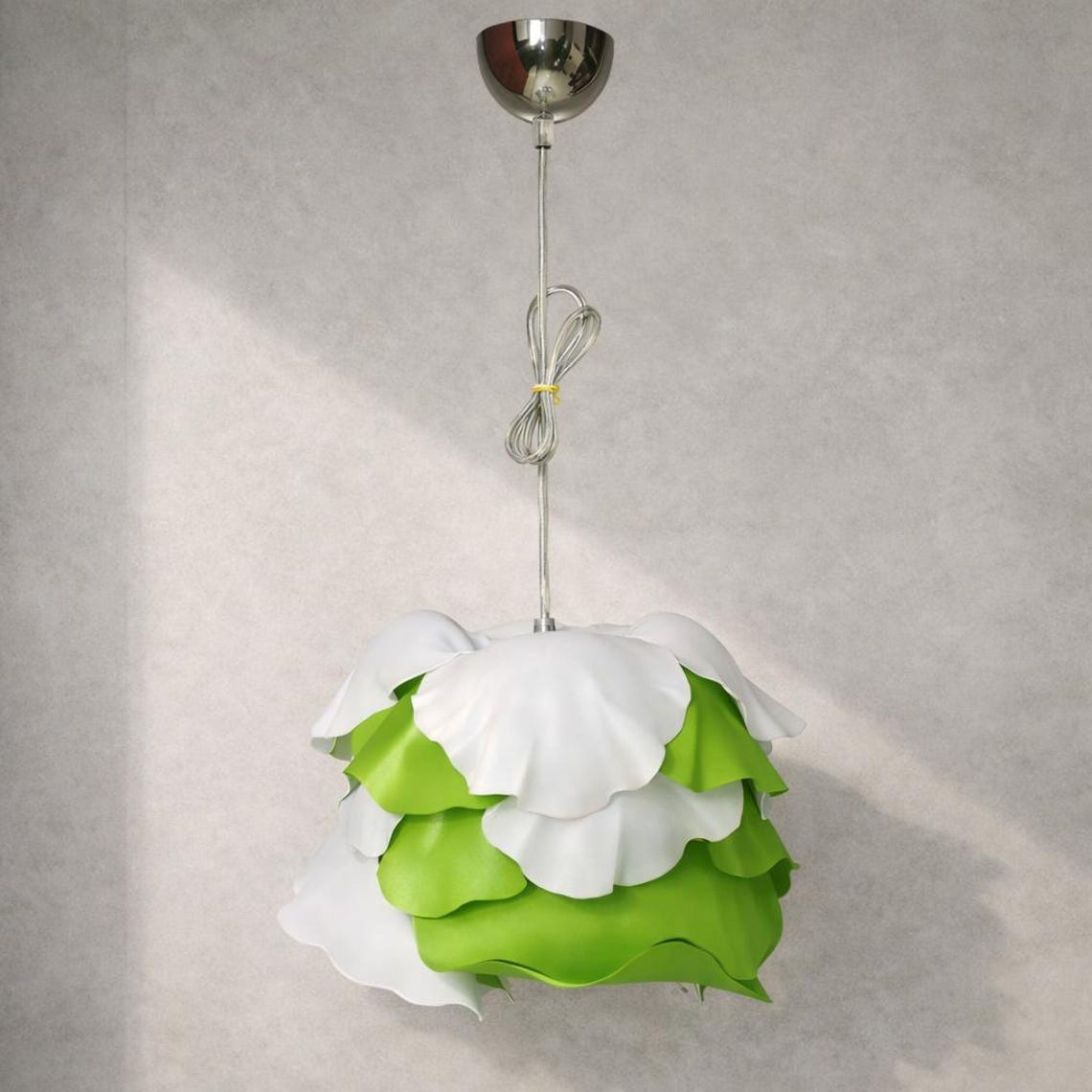 Handmade Flower Chandelier | Modern Design Pendant Lamp | Floral ...