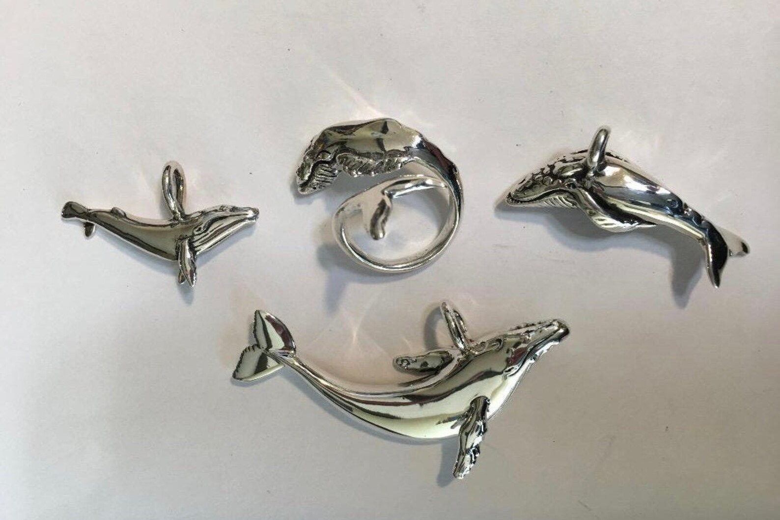 NEW LARGE HUMPBACK Whale Ring Whale Jewelry Whale Ring Mans | Etsy