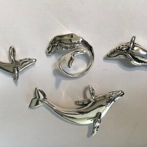 NEW LARGE HUMPBACK Whale Ring. Whale Jewelry, Whale Rings, Mans Ring ...