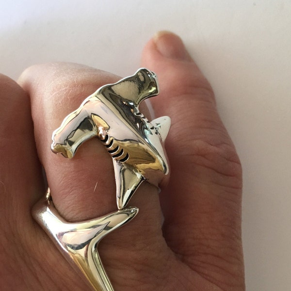 Shark Ring - Etsy