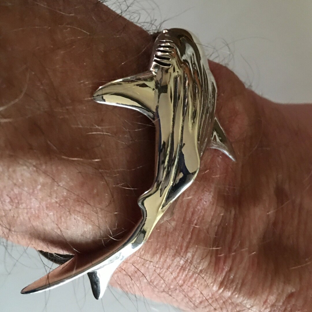 WHALE SHARK BRACELET Shark, Shark Jewelry, Shark Bracelets, Mans ...