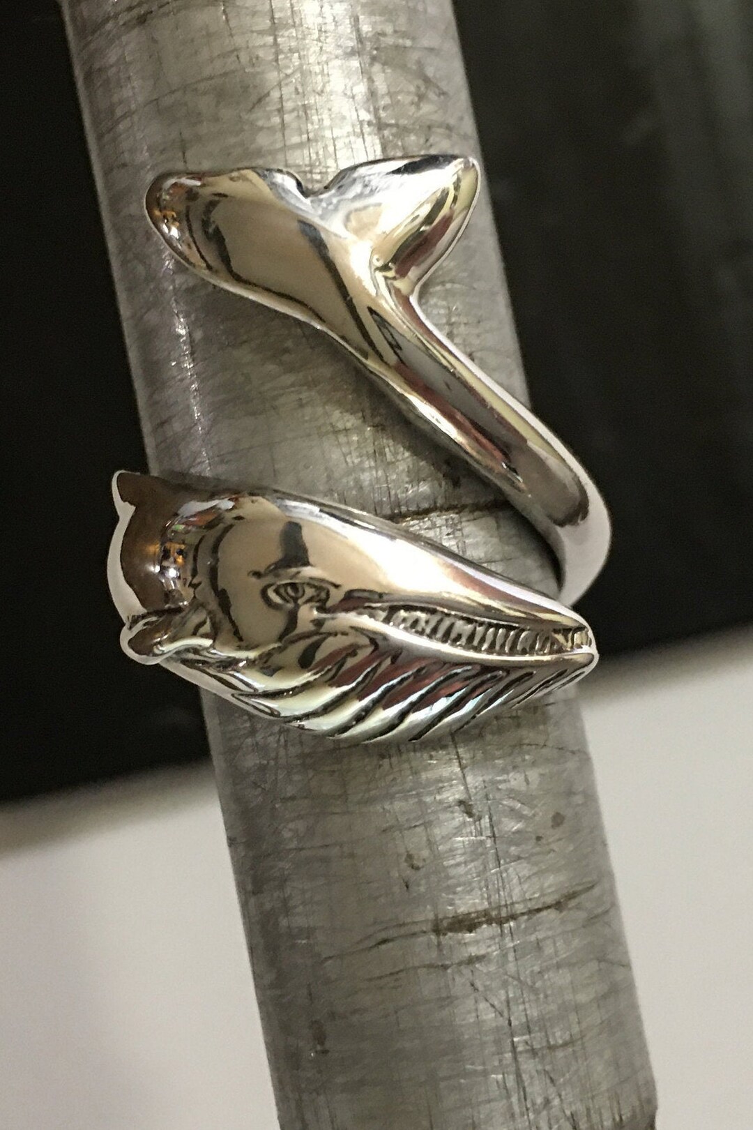 Blue Whale Ring, Whale Jewelry, Whales, Nautical Ring, Nautical Jewelry ...