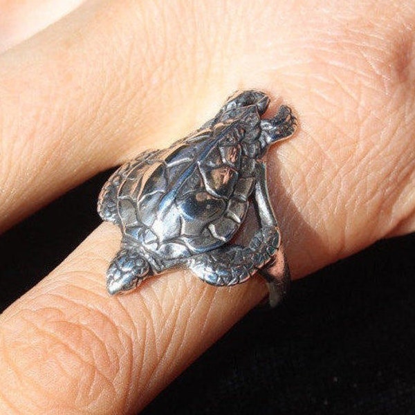 Seaturtle Engagement Ring - Etsy