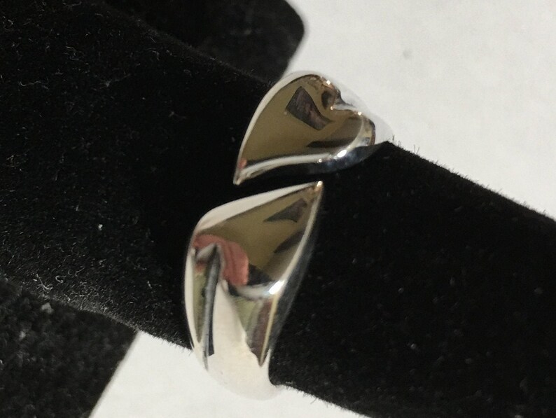 2 HEART RING Available in Sizes 5 9 Heart Jewelry Heart - Etsy