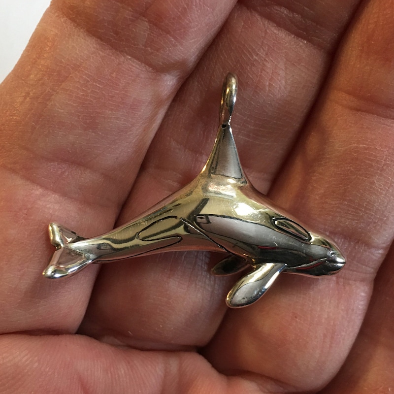Orca Pendant - Etsy