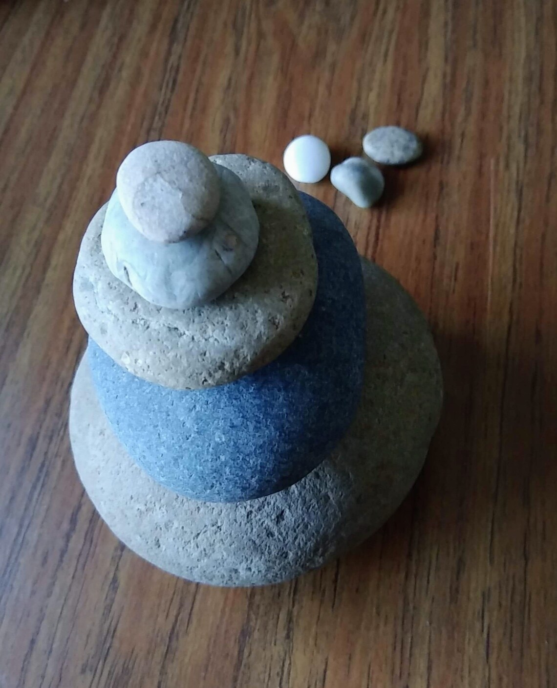 Large Chubby Stone Stack 5 8 Natural Ocean and River Rocks - Etsy