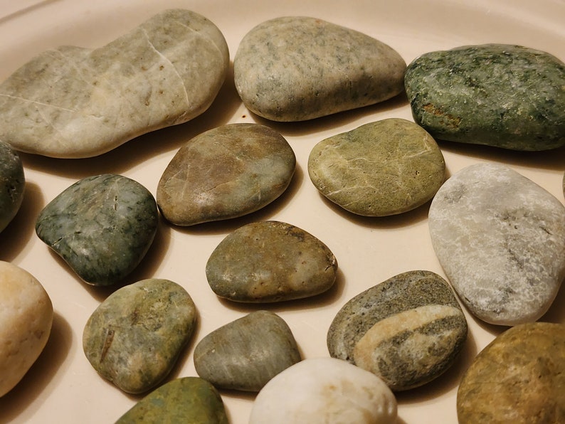 25 Ocean Stones Natural Zen Beach Homes Spa Alter Garden - Etsy