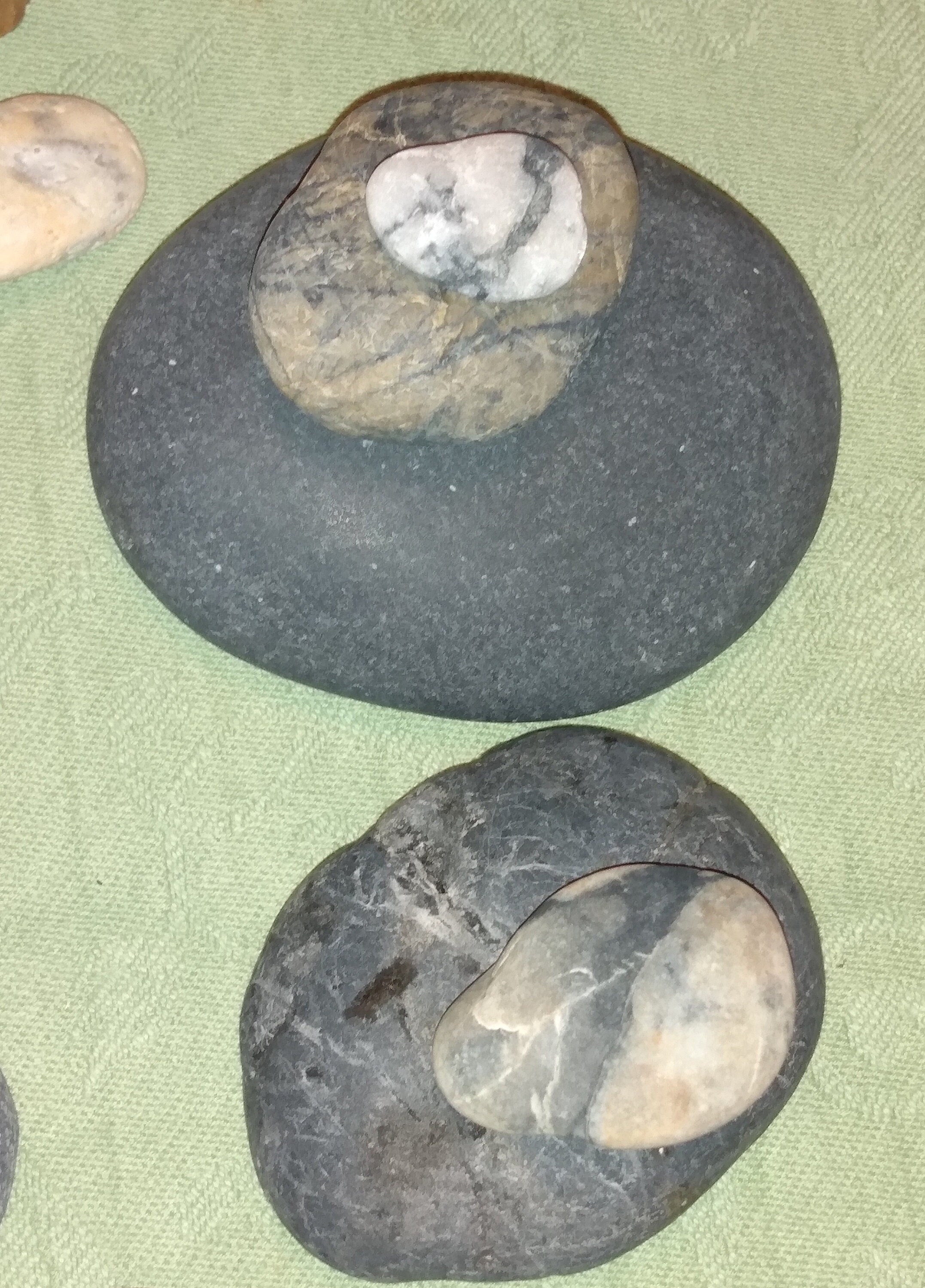 Unique Beautiful Chunky Lovely Ocean Rocks 5 Natural Beach Stones Zen ...