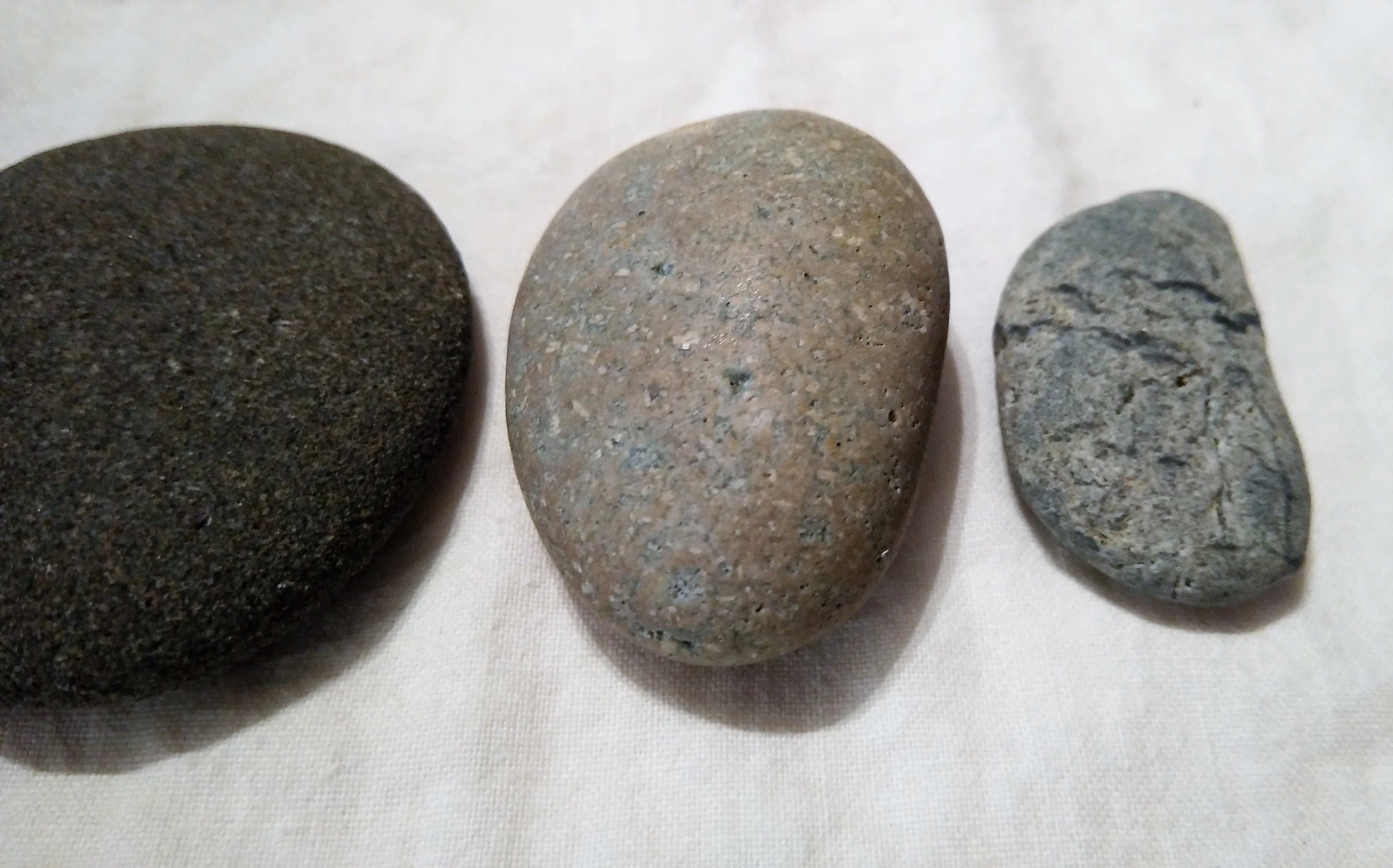 MOON PHASES Natural Beach Stones Moon Shapes Celestial Art Luna Love ...