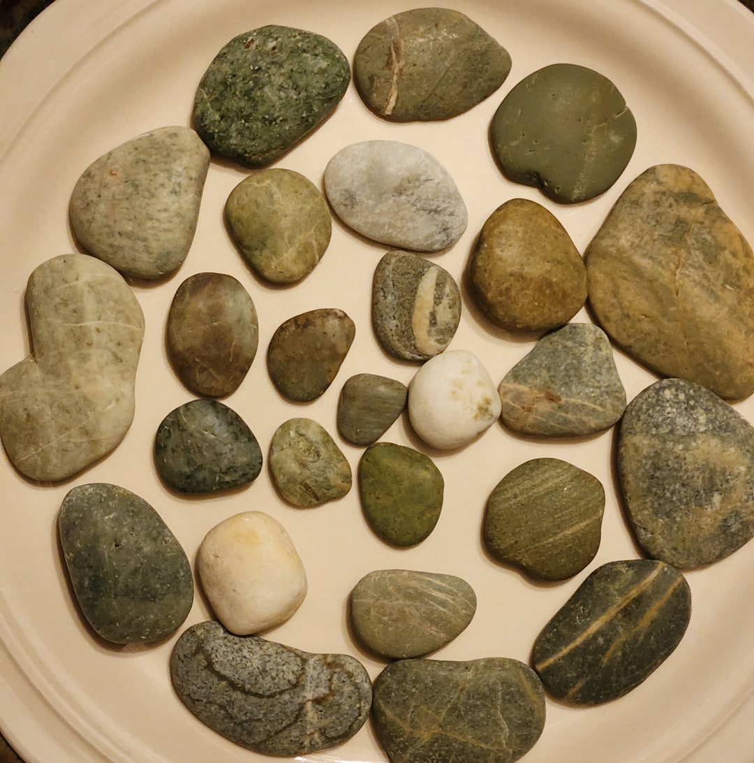 25 Ocean Stones Natural Zen Beach Homes Spa Alter Garden Birdbath ...