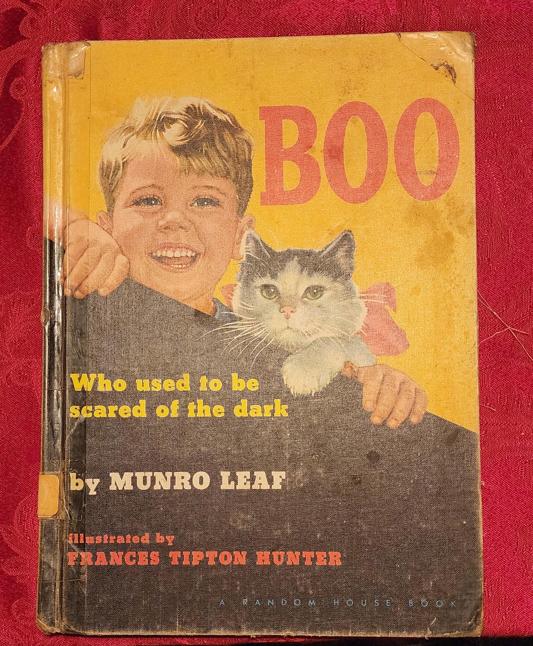 Boo (who Used to Be Scared of the Dark) by Munro Leaf Vintage Children ...