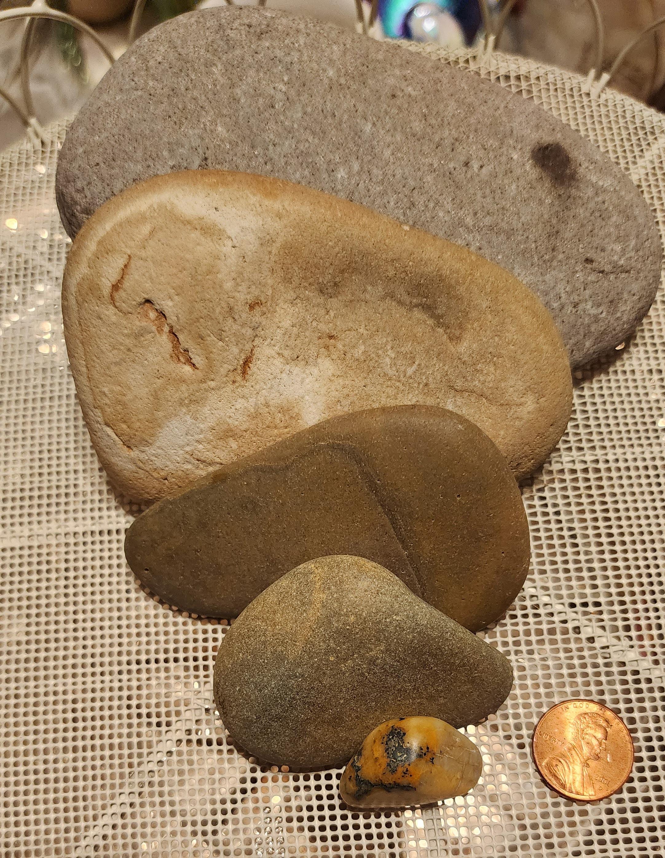 Awesome 5 Natural Sea Stone Stack I Love the Beachiness of Some of ...
