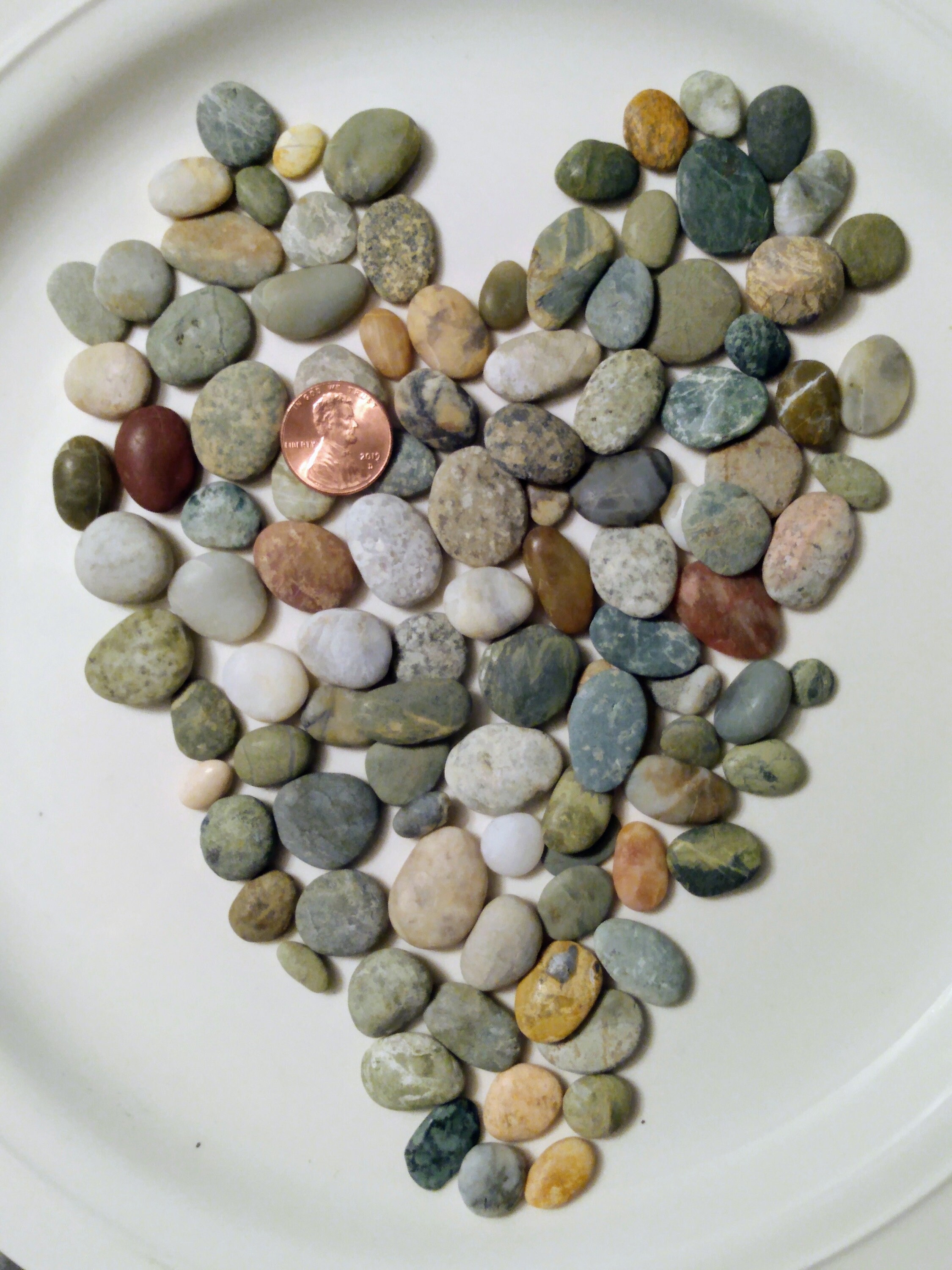 100 ALMOST Round and Oval Beach Stones Jewelry Making Mosaic | Etsy