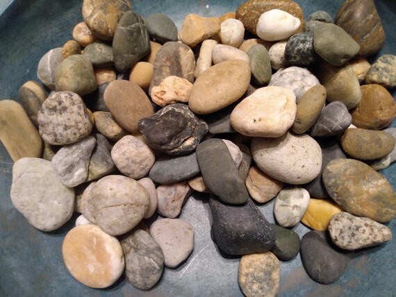 Craft Supplies & Tools Sculpting & Forming Round Sea Stones Flat Stones ...