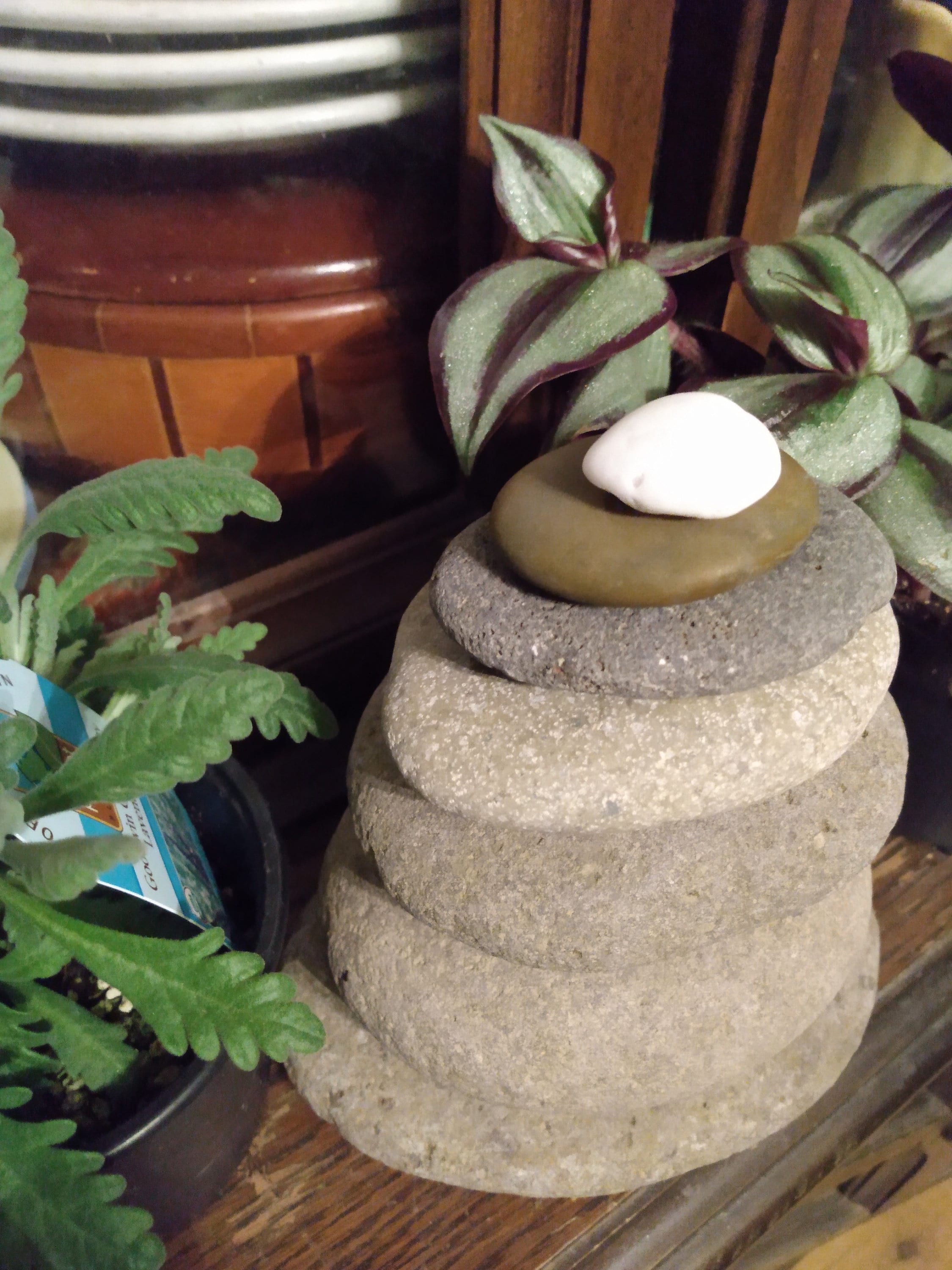 Large Stone Stack 7 Natural Ocean and River Rocks Memorial Stones ...