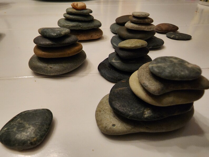 50 Natural Beach Stones for Ocean Art Jewelry Making Mosaic Beach Home ...