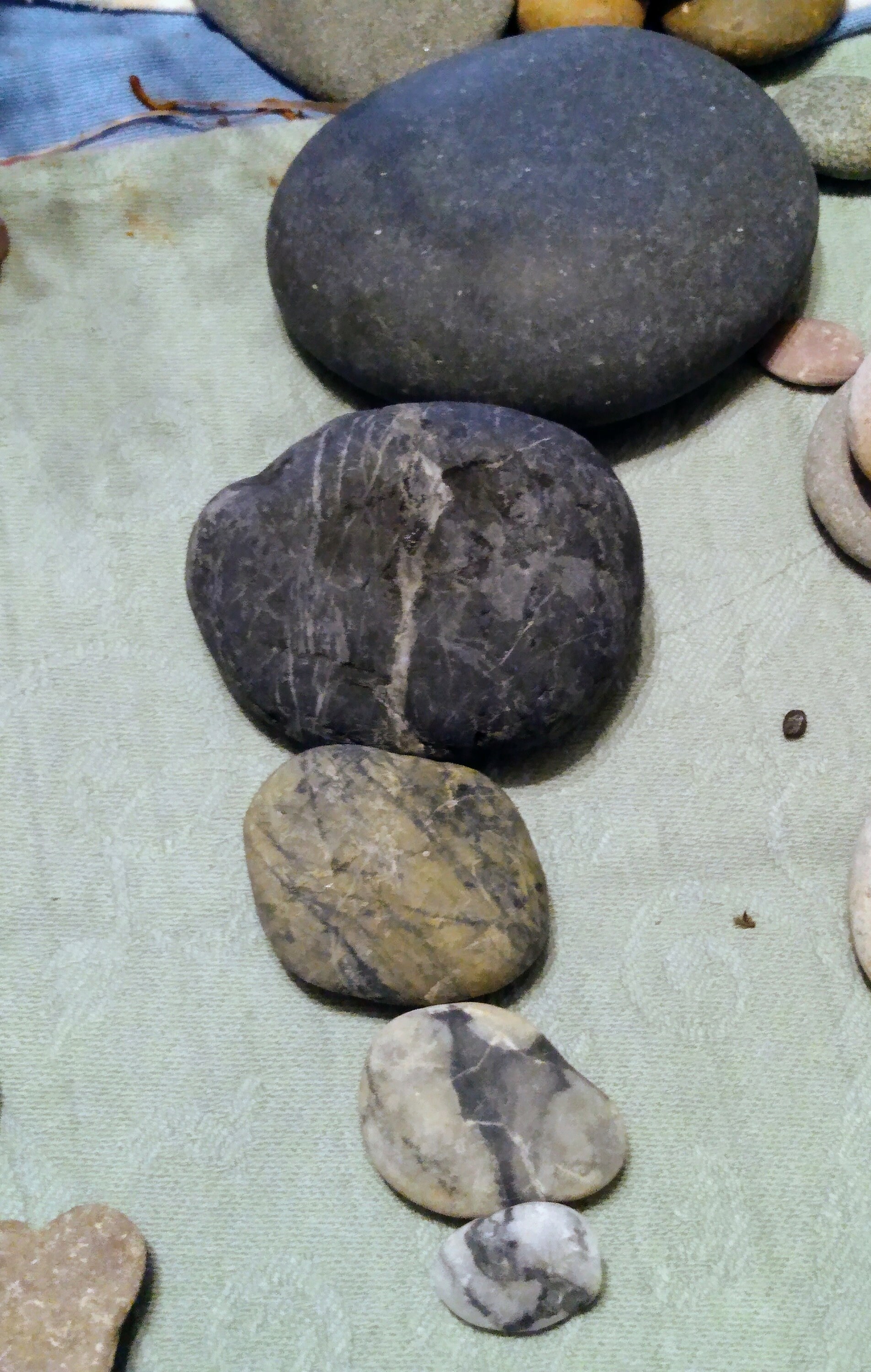 Unique Beautiful Chunky Lovely Ocean Rocks 5 Natural Beach Stones Zen ...