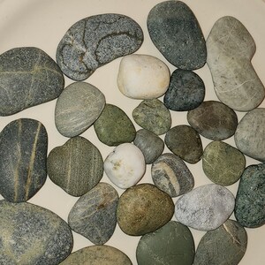 25 Ocean Stones Natural Zen Beach Homes Spa Alter Garden Birdbath ...