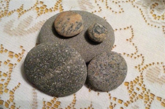 Beautiful Natural Beach Stone Stack 5 Graduated Ocean Rocks | Etsy