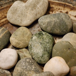 25 Ocean Stones Natural Zen Beach Homes Spa Alter Garden Birdbath ...