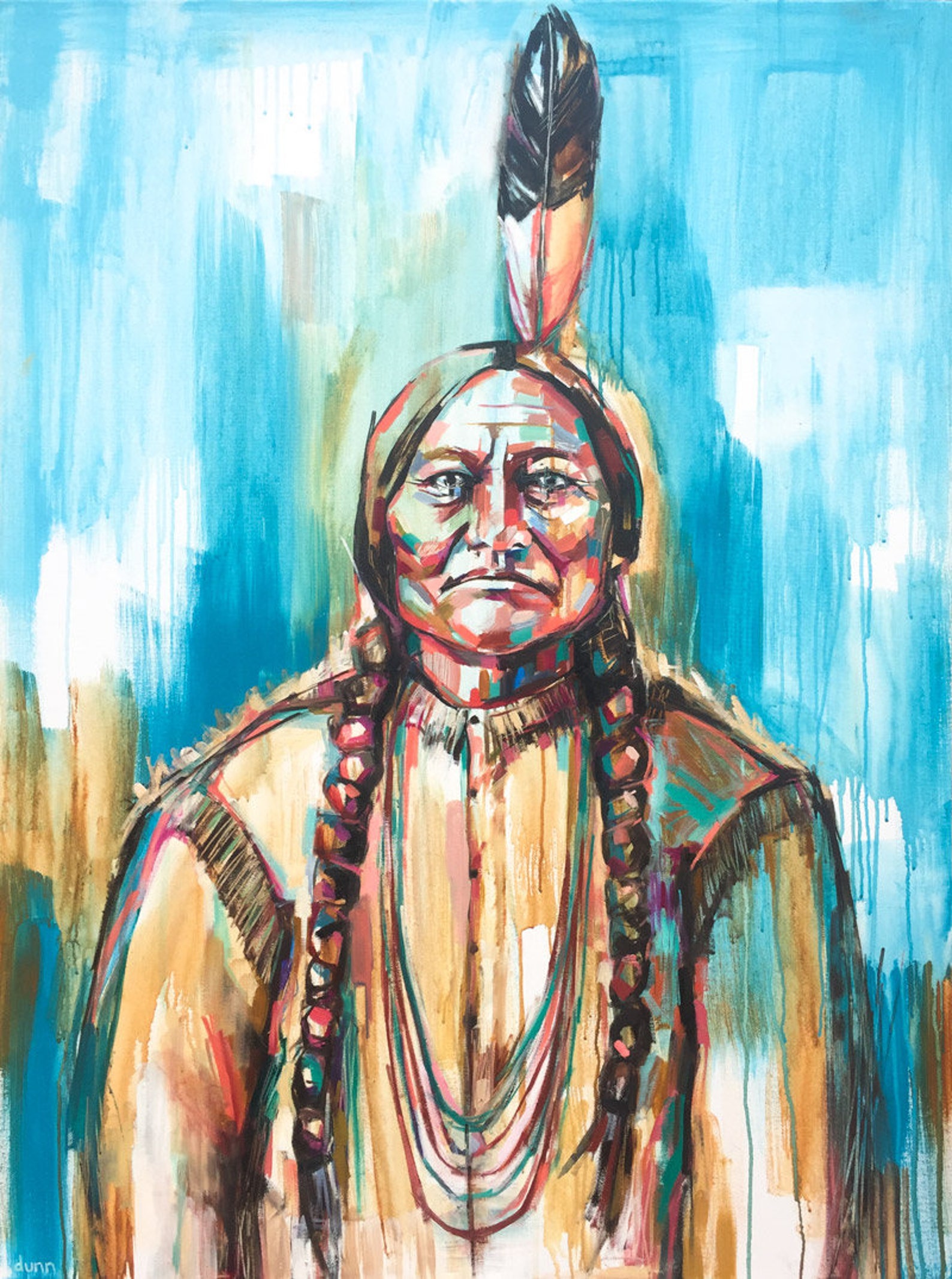 Sitting Bull Giclee Art Print - Etsy