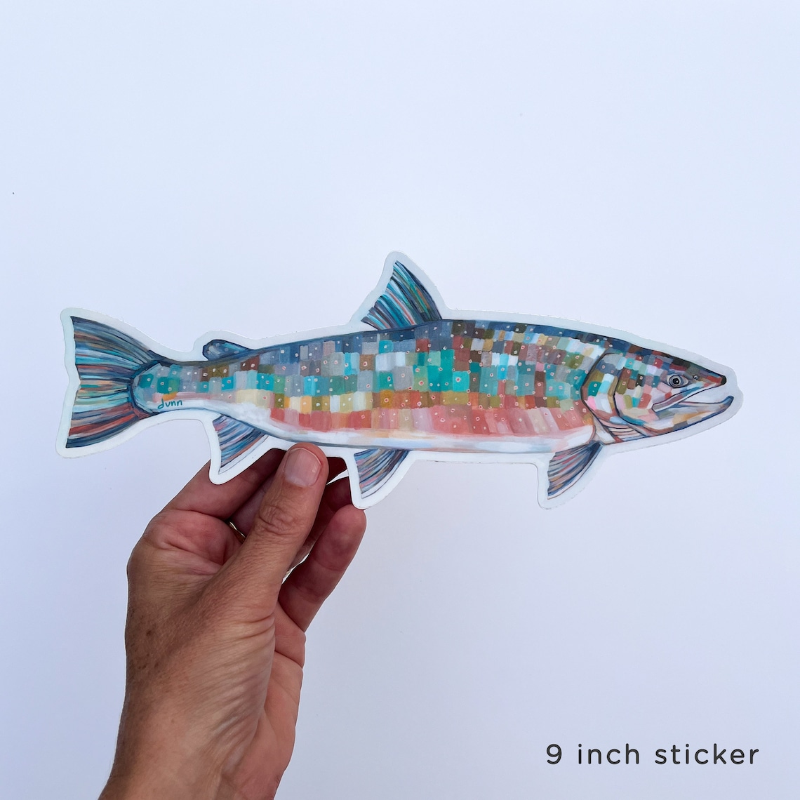 BULL TROUT Vinyl Sticker Fish Art Decal - Etsy