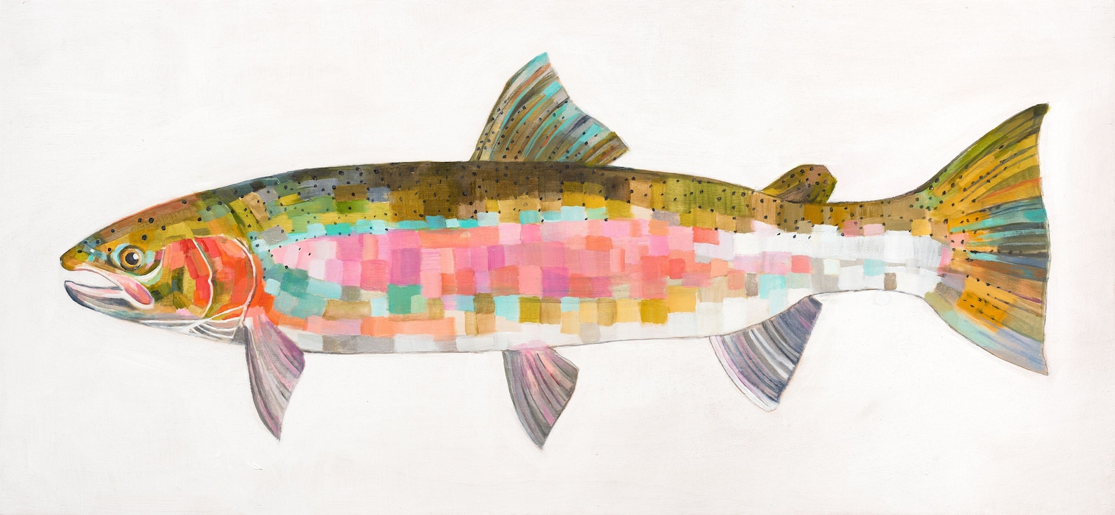 STEELHEAD TROUT Archival Print of Original Fish Painting - Etsy